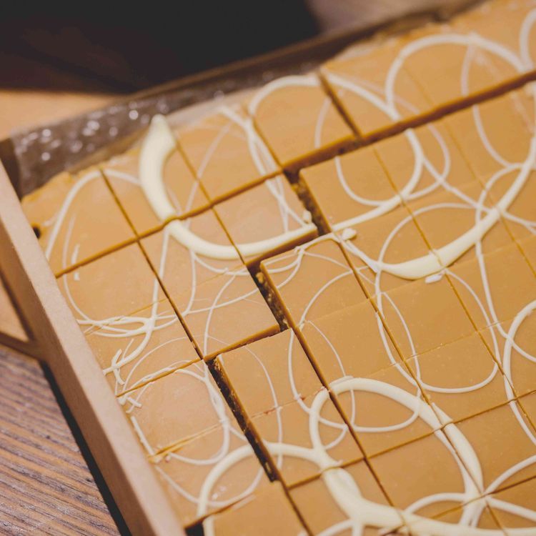 Clotted Cream Fudge Flapjack Tray only £50.00